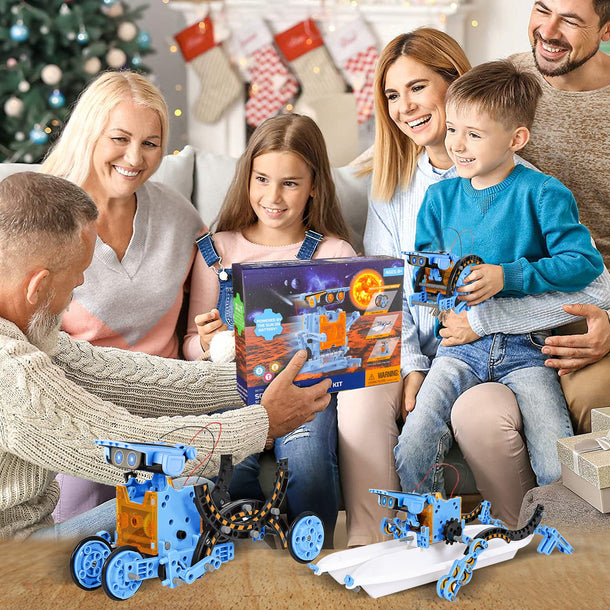 Sillbird 12-in-1 STEM Solar Power Robot Toys for Boys and Girls Ages 8-12 - Educational and Fun